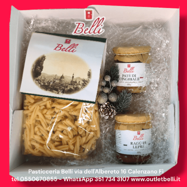 Cofanetto regalo Pasta Ragù Patè – Biscottificio Belli
